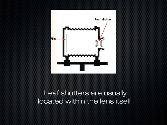 Controlling your camera shutter | PPT