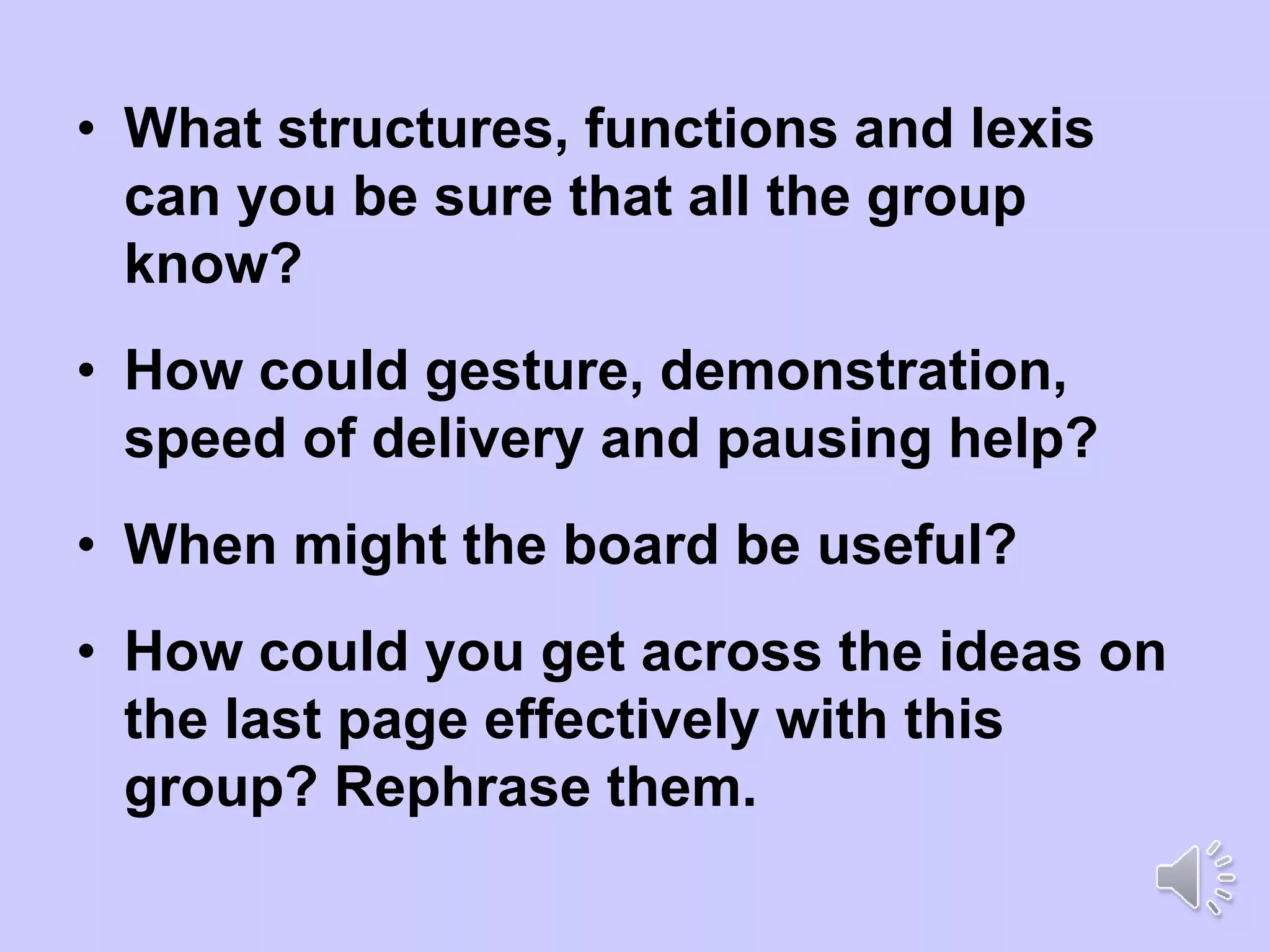 Controlling your language | PPT