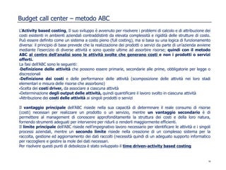 Controllo di gestione per call center | PPT