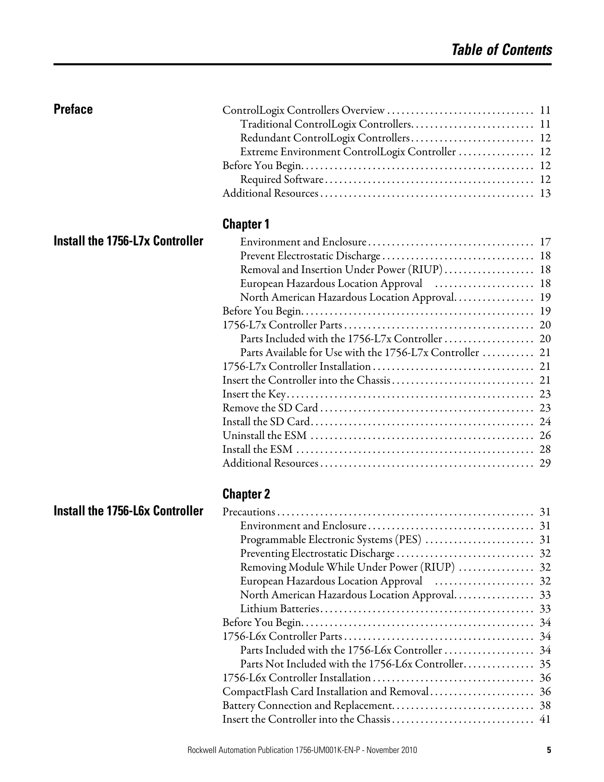 Control logix controllers user manual | PDF