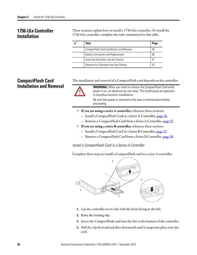 Control logix controllers user manual | PDF