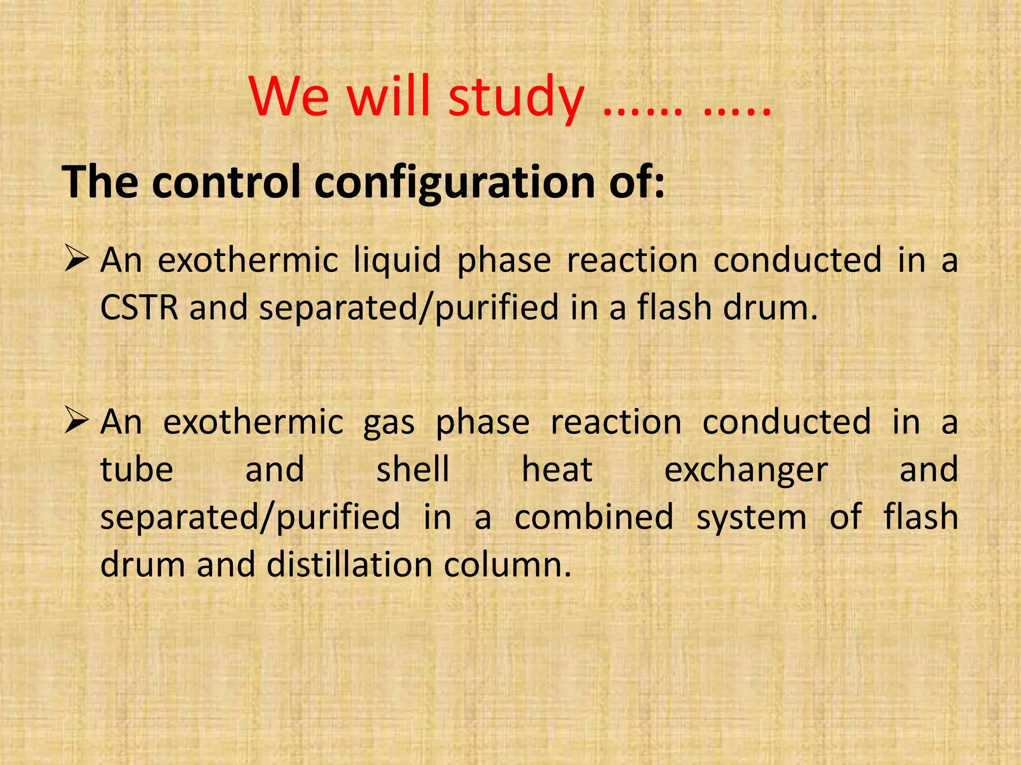 Control loop configuration of interacting units | PPTX