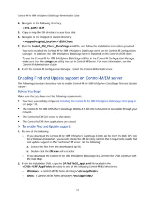 Control m ibm info shpere data stage control module | PDF