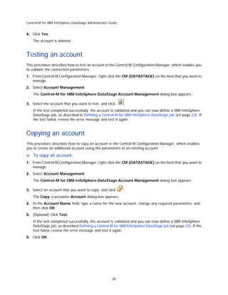 Control m ibm info shpere data stage control module | PDF
