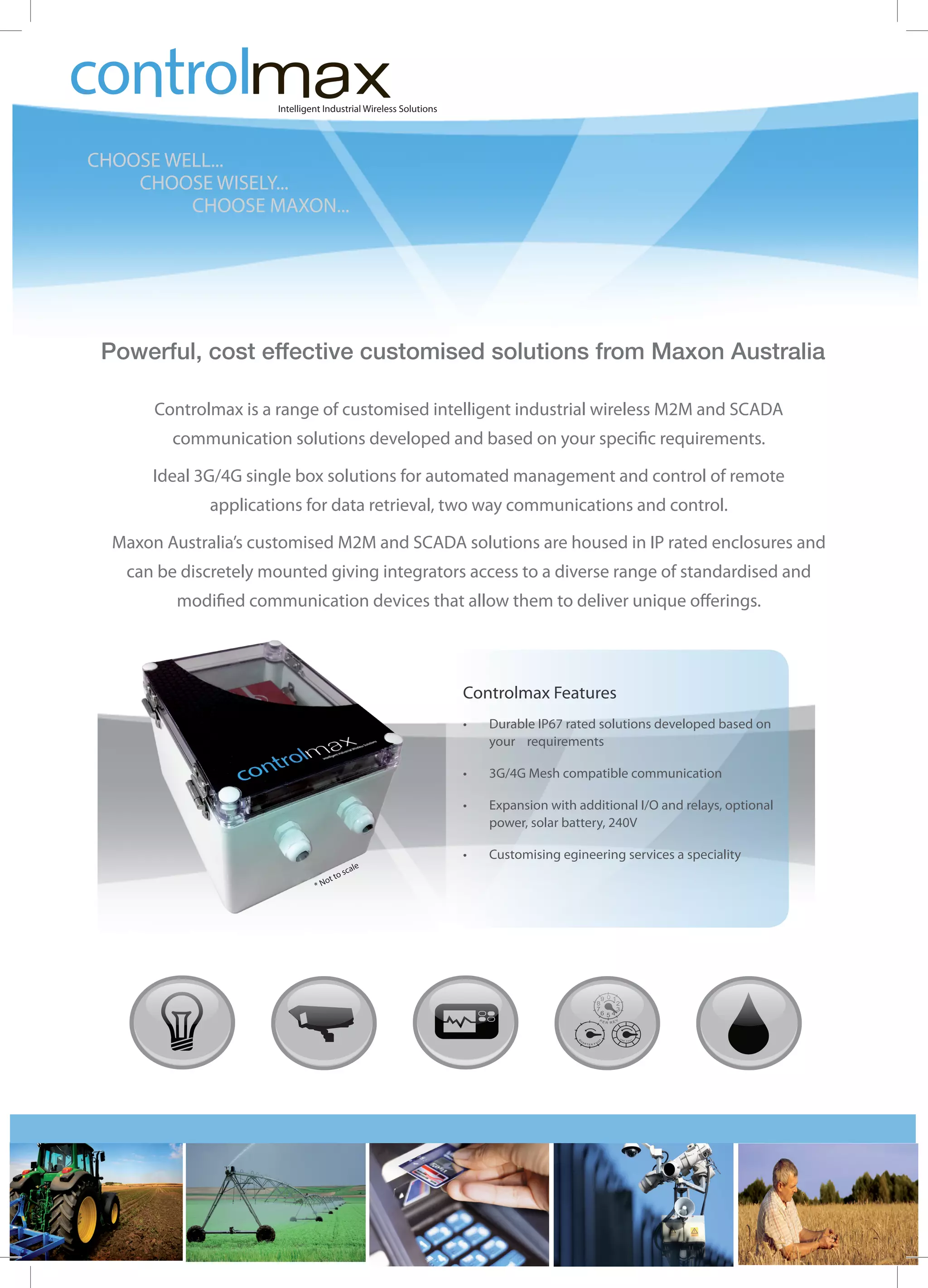Controlmax Intelligent Industrial Solution - Maxon Australia | PDF