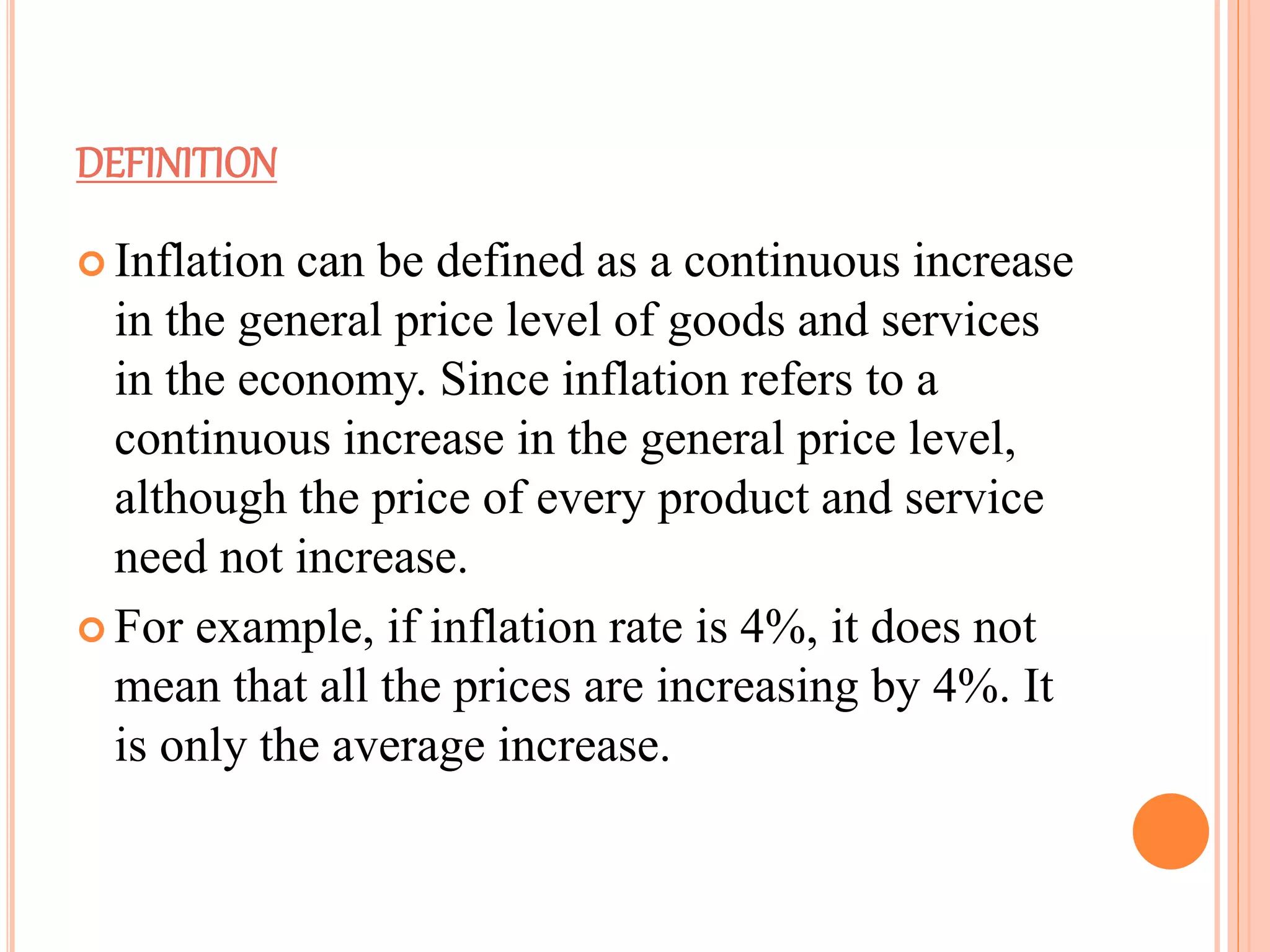 Control measures of inflation | PPTX