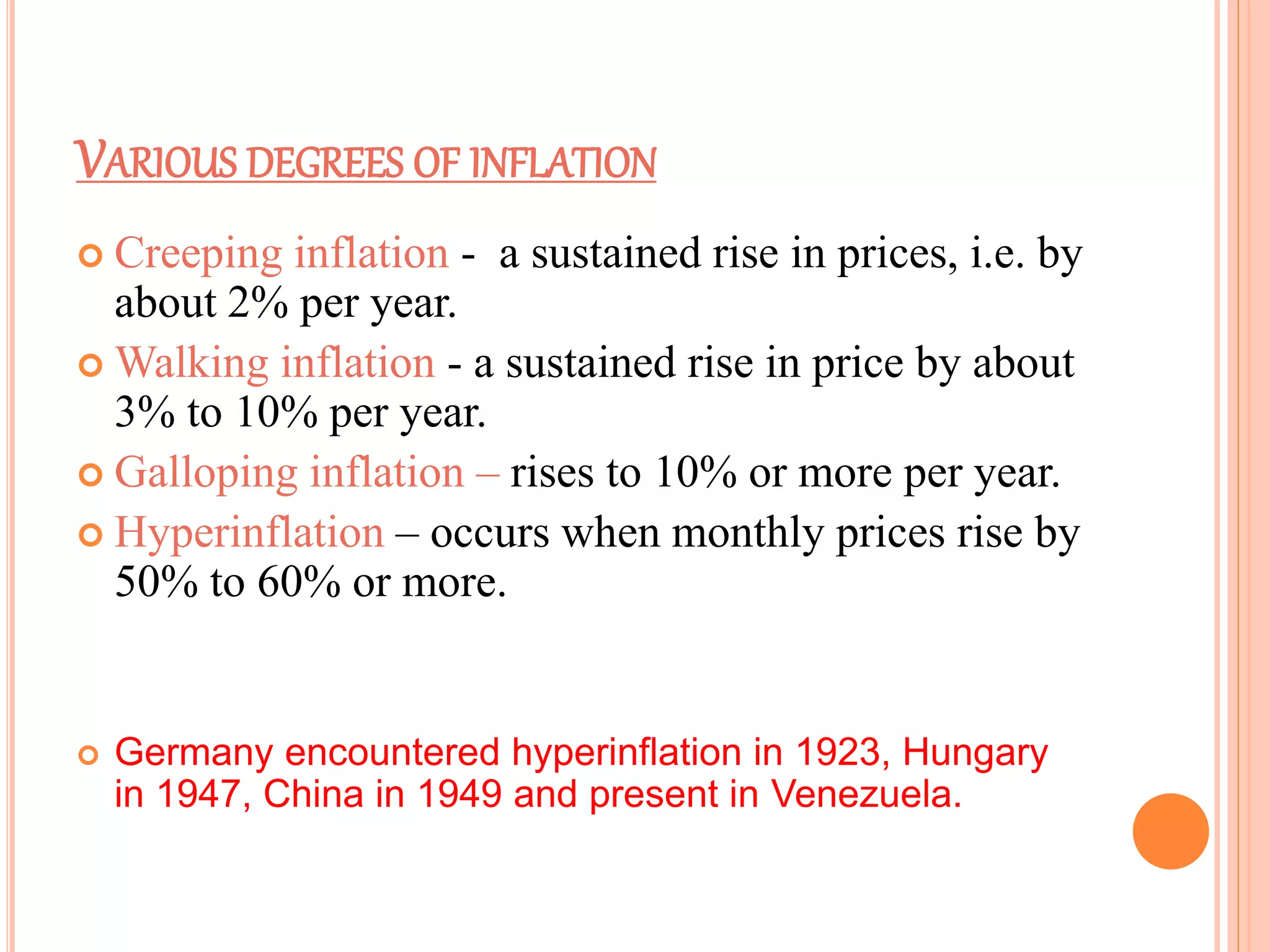 Control measures of inflation | PPTX