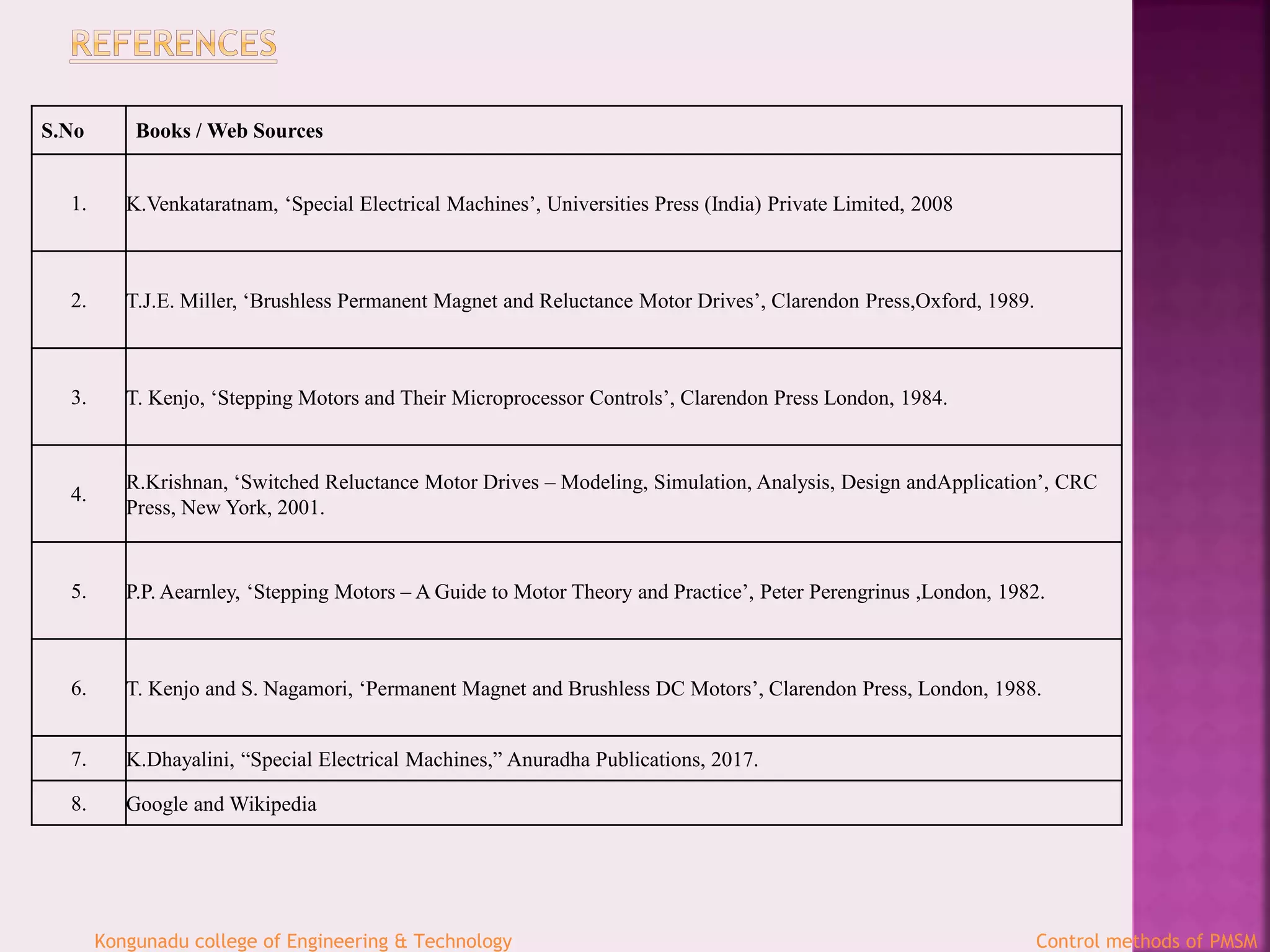 Control methods of PMSM | PPTX