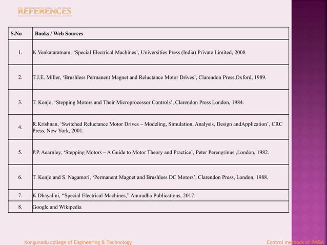 Control methods of PMSM | PPTX | Radio Control | Hobbies & Interests
