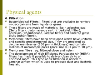 Fundamentals of Control of Microorganisms | PPT