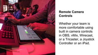 Control multiple ptz cameras at once with obs | PPTX
