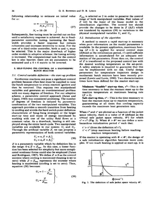Control of an unstable batch chemical reactor | PDF