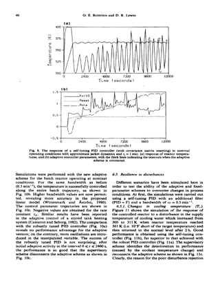 Control of an unstable batch chemical reactor | PDF