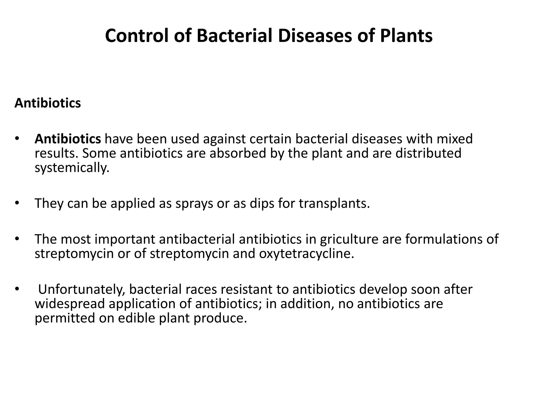 Control of Bacterial Diseases of Plants.pptx
