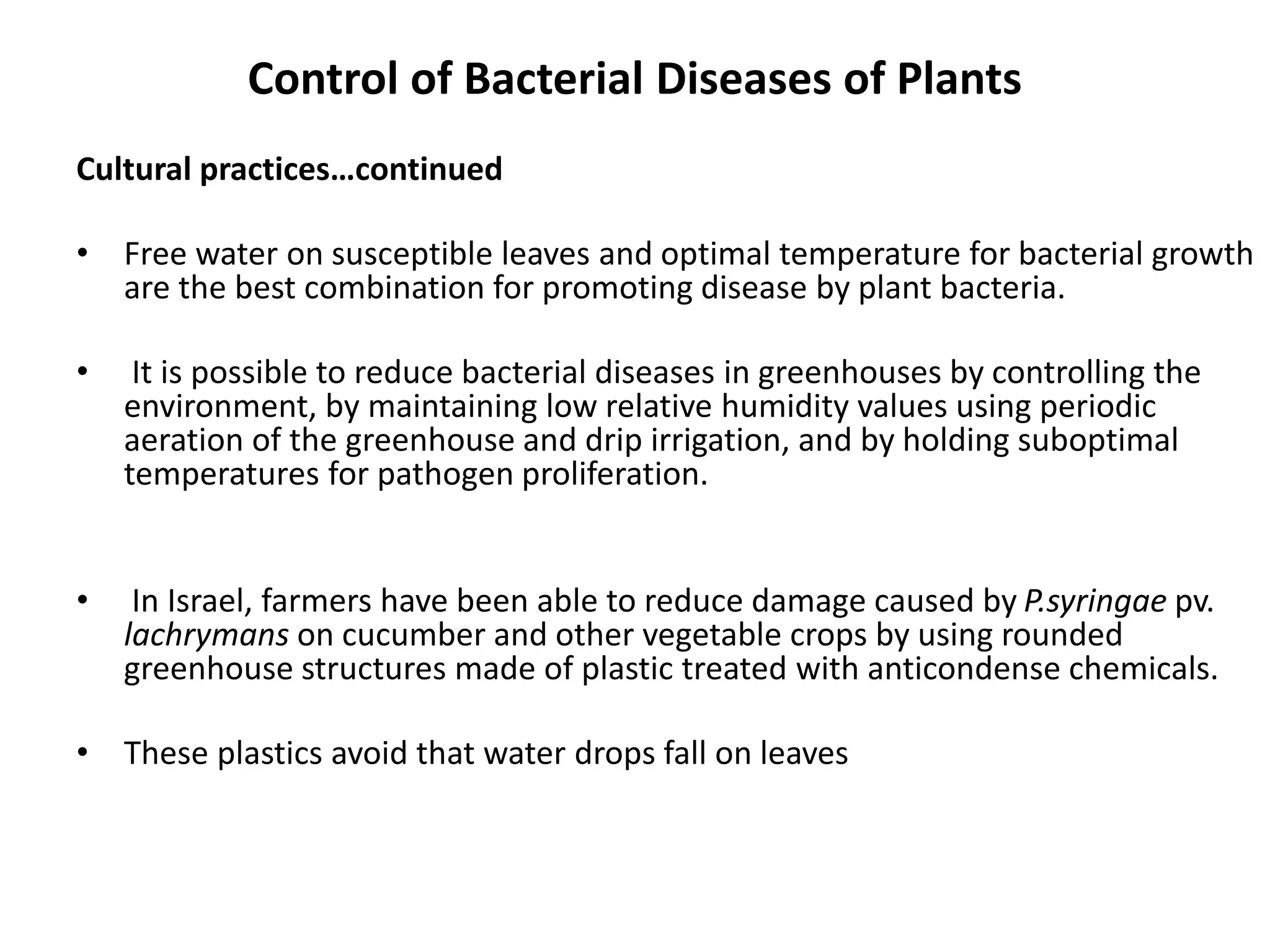 Control of Bacterial Diseases of Plants.pptx