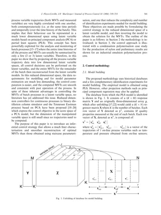 Control of batch product quality by trajectory manipulation using latent variable models | PDF