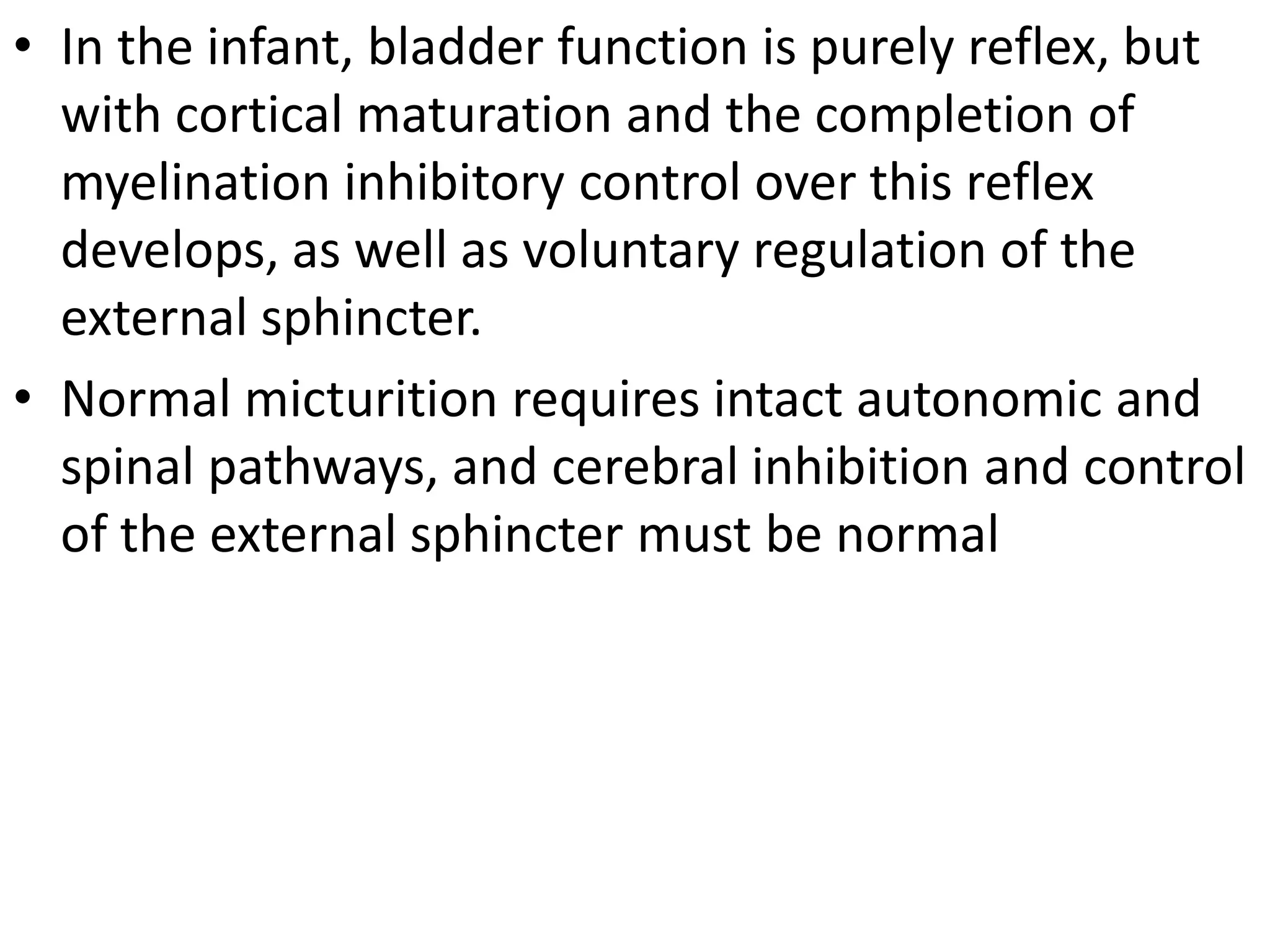 Control of bladder | PPTX