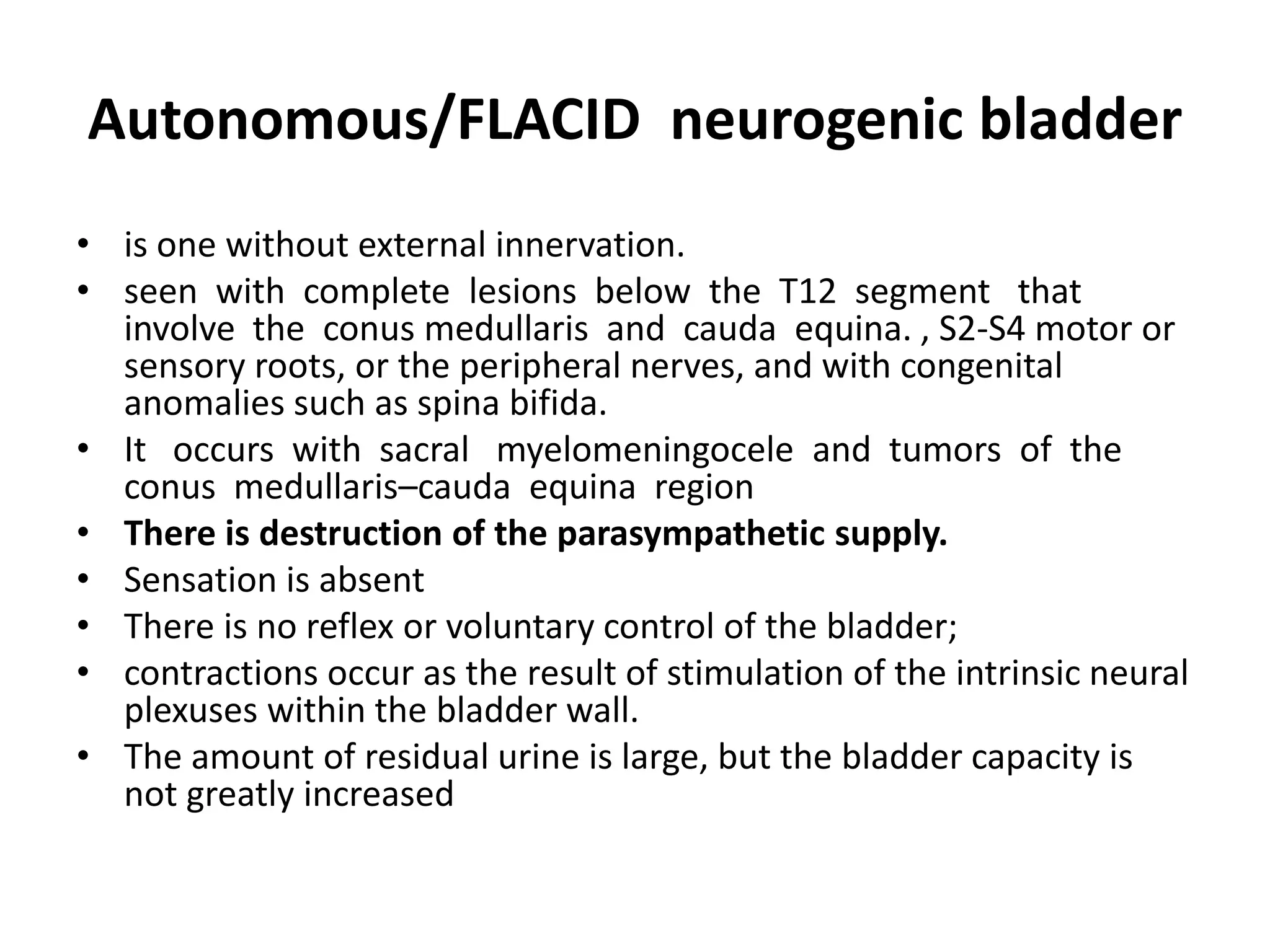 Control of bladder | PPTX