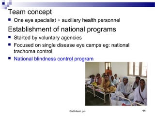 Control of blindness | PPT
