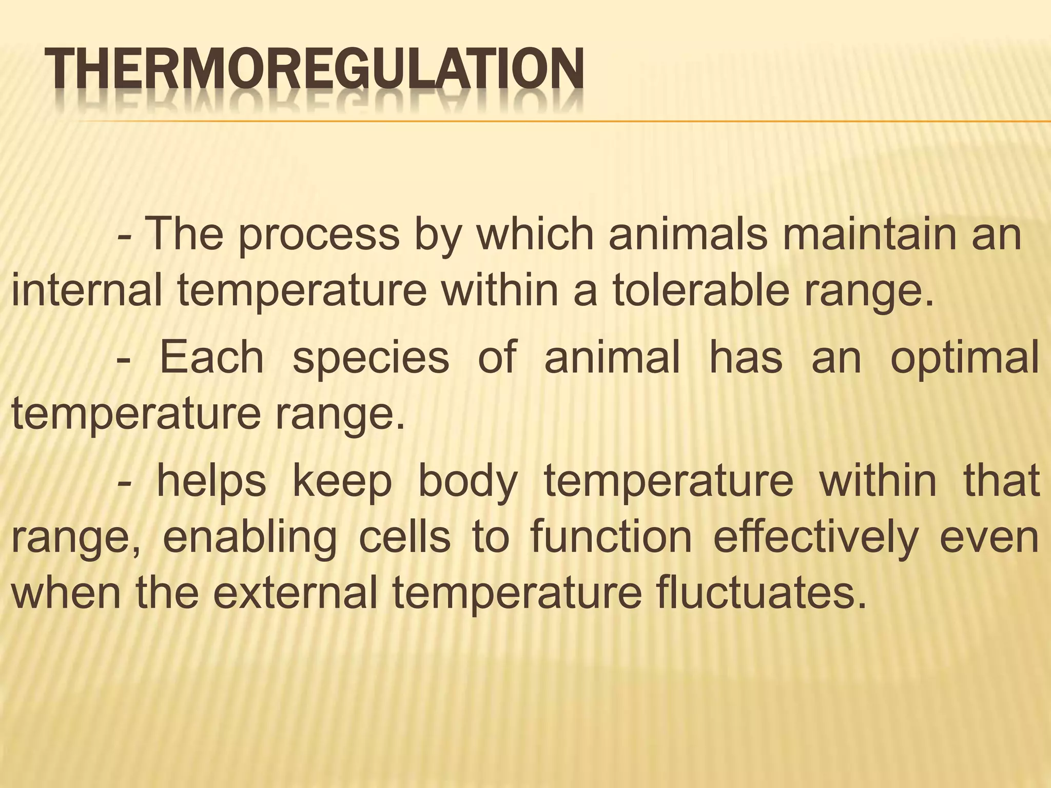 Control of body temperature and water balance (copy) | PPTX