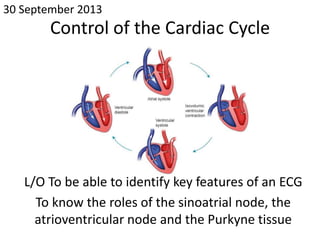 Control of cardiac cycle | PPTX