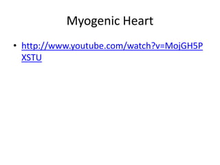 Control of cardiac cycle | PPTX