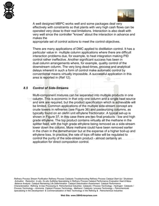 Control of Continuous Distillation Columns | PDF