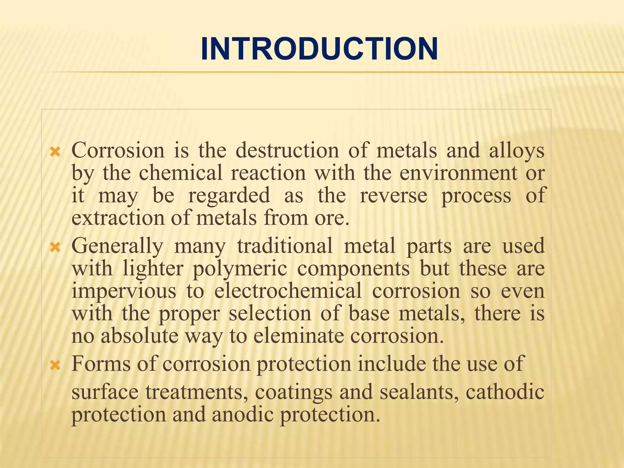 Control of corrosion on underwater piles | PPTX