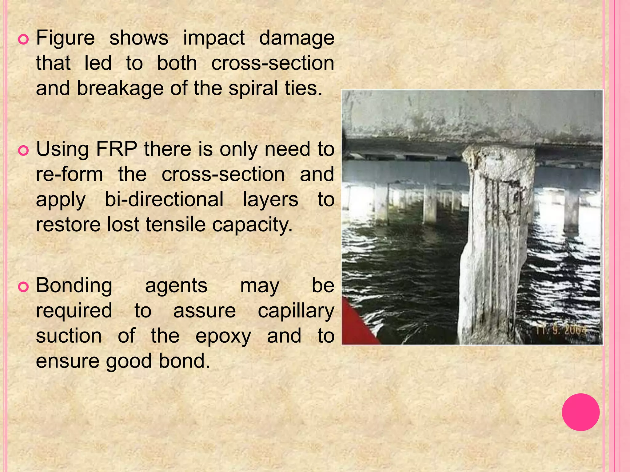 Control of corrosion on underwater piles | PPTX
