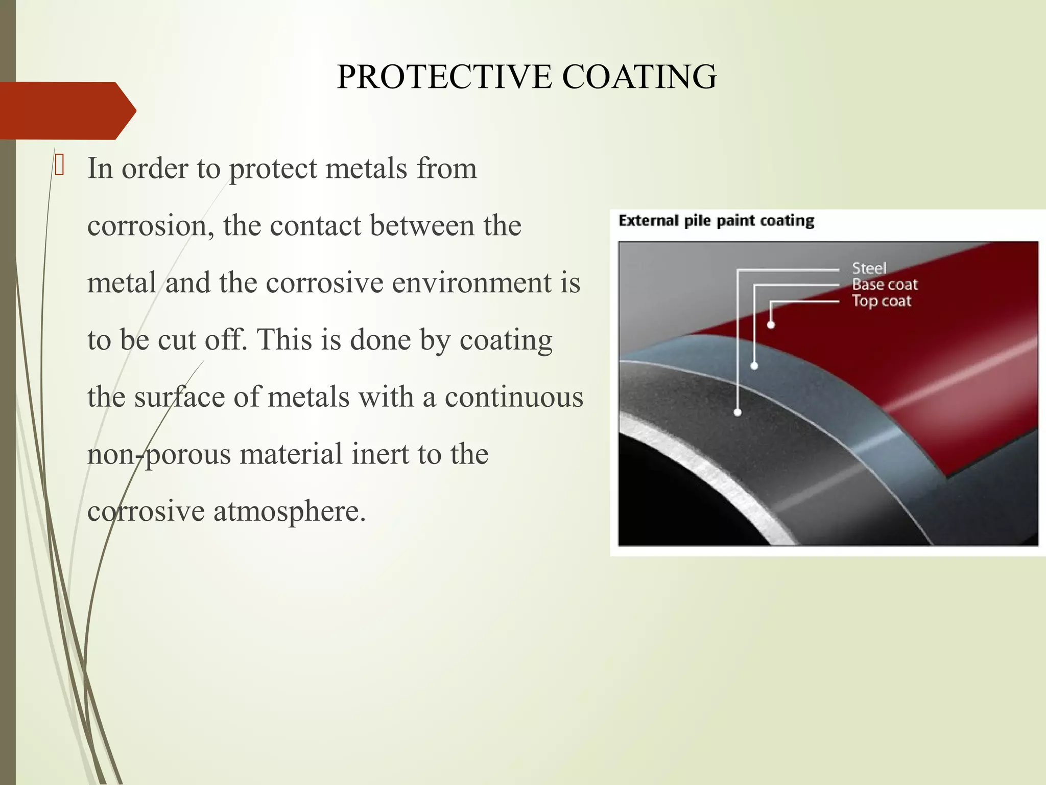 control of corrosion of under water piles | PPT
