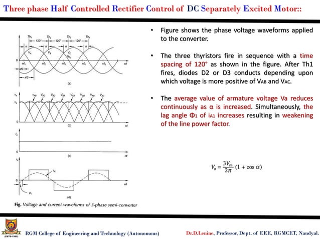 Control of DC Motors by Single Phase Converters and Three Phase Converters_Dr.D.Lenine.pdf ...