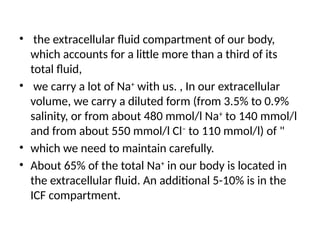 CONTROL OF EXTRACELLULAR FLUID VOLUME BY THE KIDNEYpp.pptx