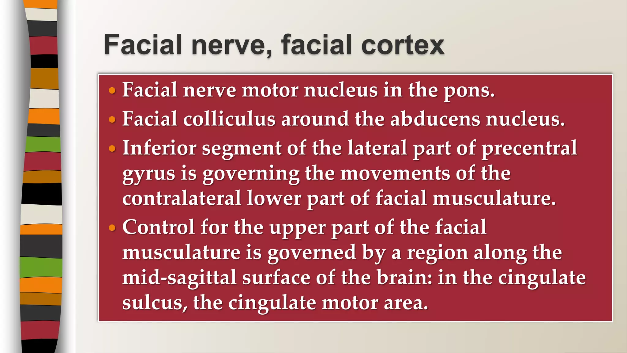 Control of facial expressions | PPSX