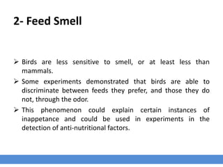 Control of feed and water intake in poultry | PPT