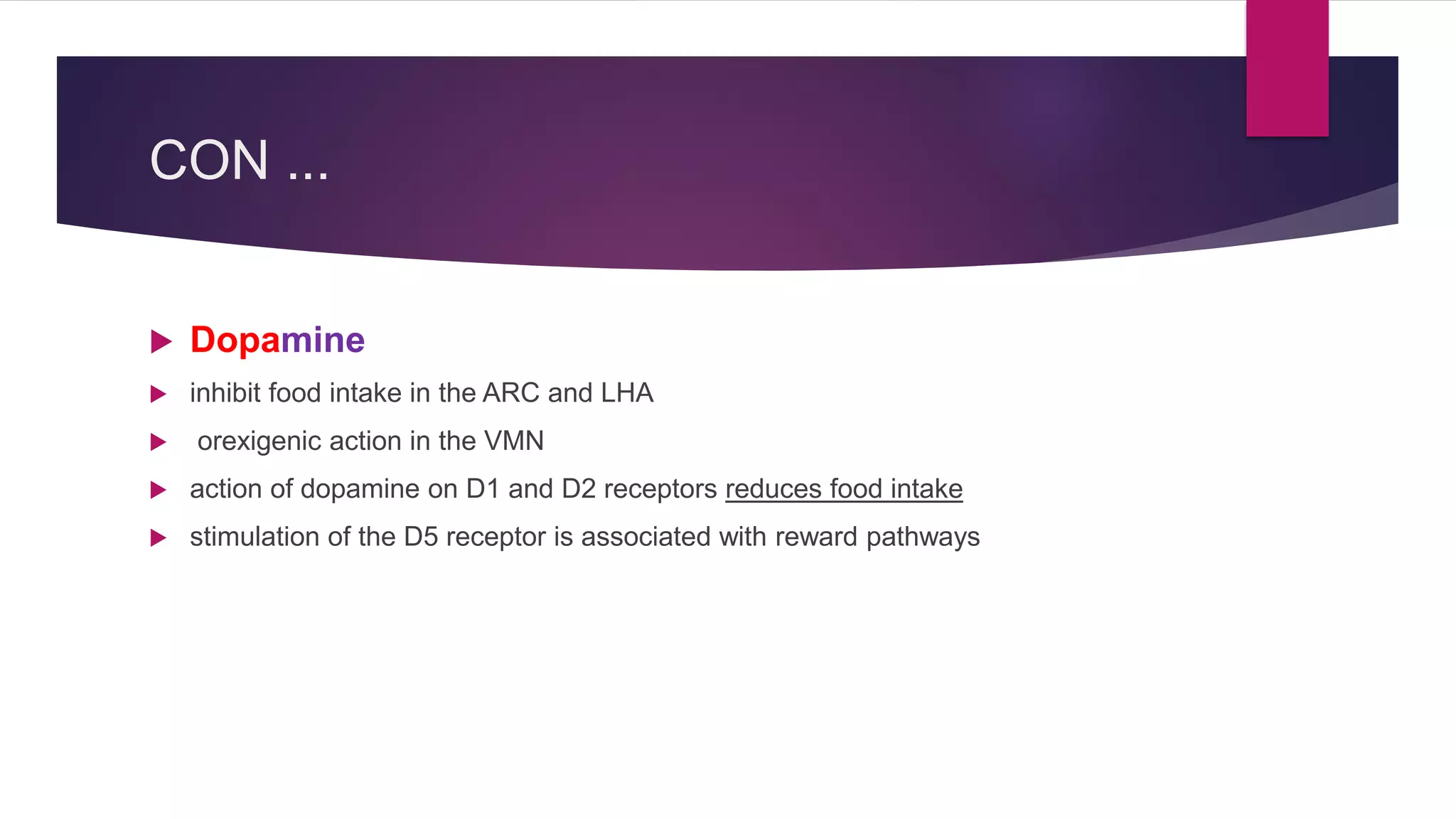 Control of food intake and appetite | PDF