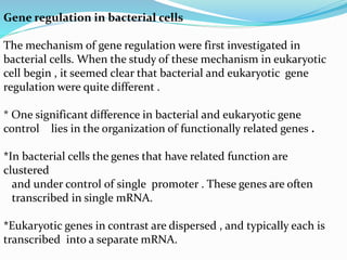 Control of gene expression | PPTX