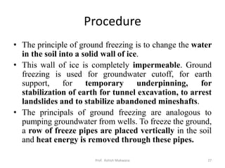 Control of ground water in excavations_Advanced Construction Technology ...