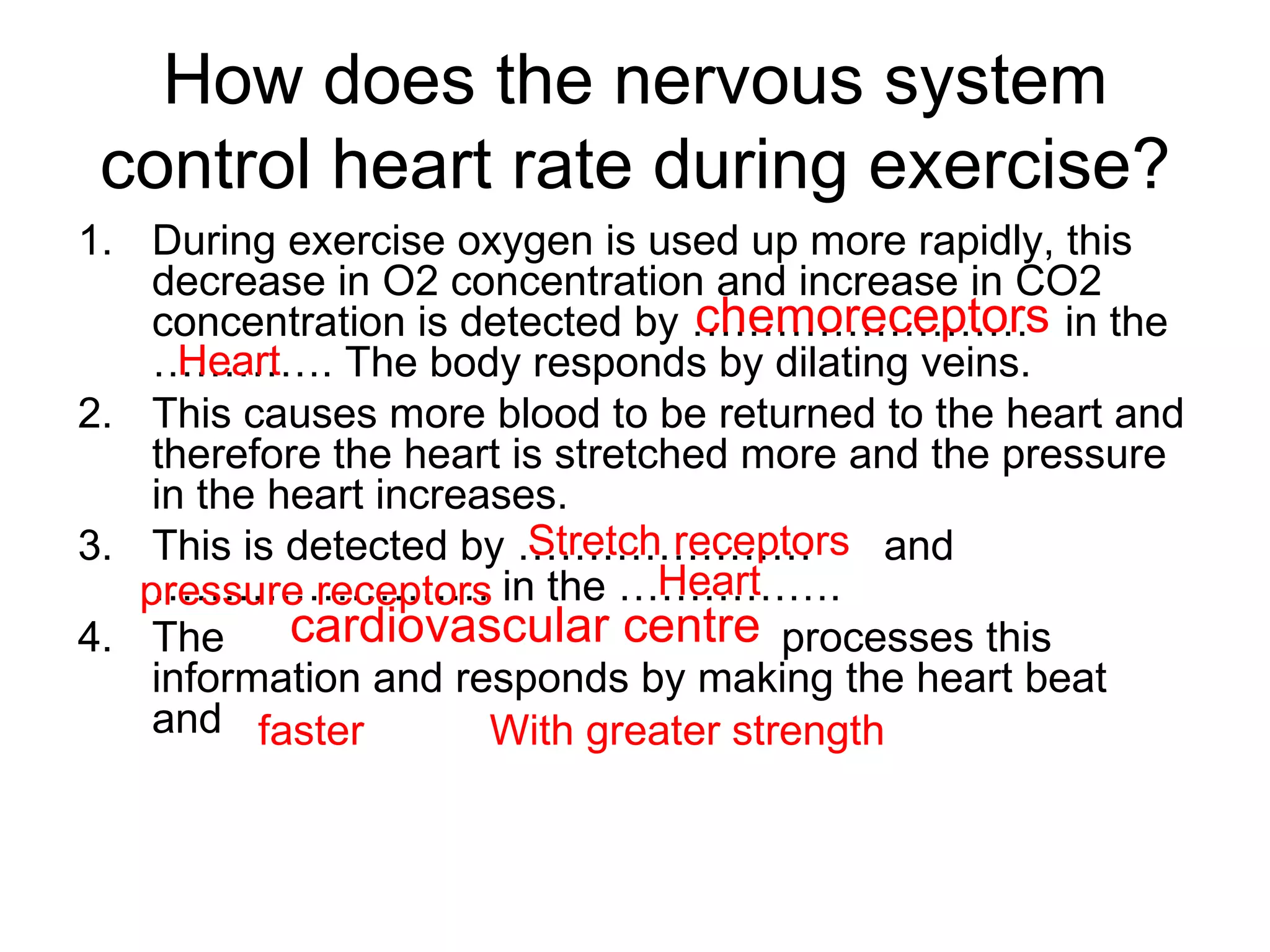 Control of heart rate | PPT