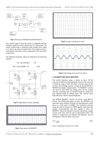 Control of inverters to support bidirectional power flow in grid connected systems | PDF ...