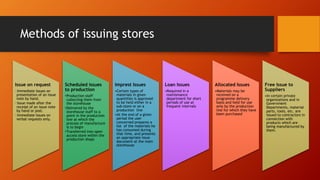 Control of Issues | PPT