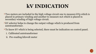 CONTROL OF Kv AND MA IN X-RAY CIRCUIT BY NITESH MANDAL.pptx