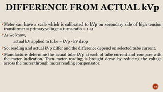 CONTROL OF Kv AND MA IN X-RAY CIRCUIT BY NITESH MANDAL.pptx