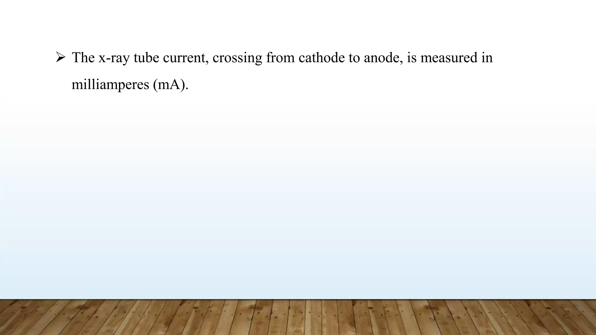 Control of kV and mA in x-ray tube.pptx