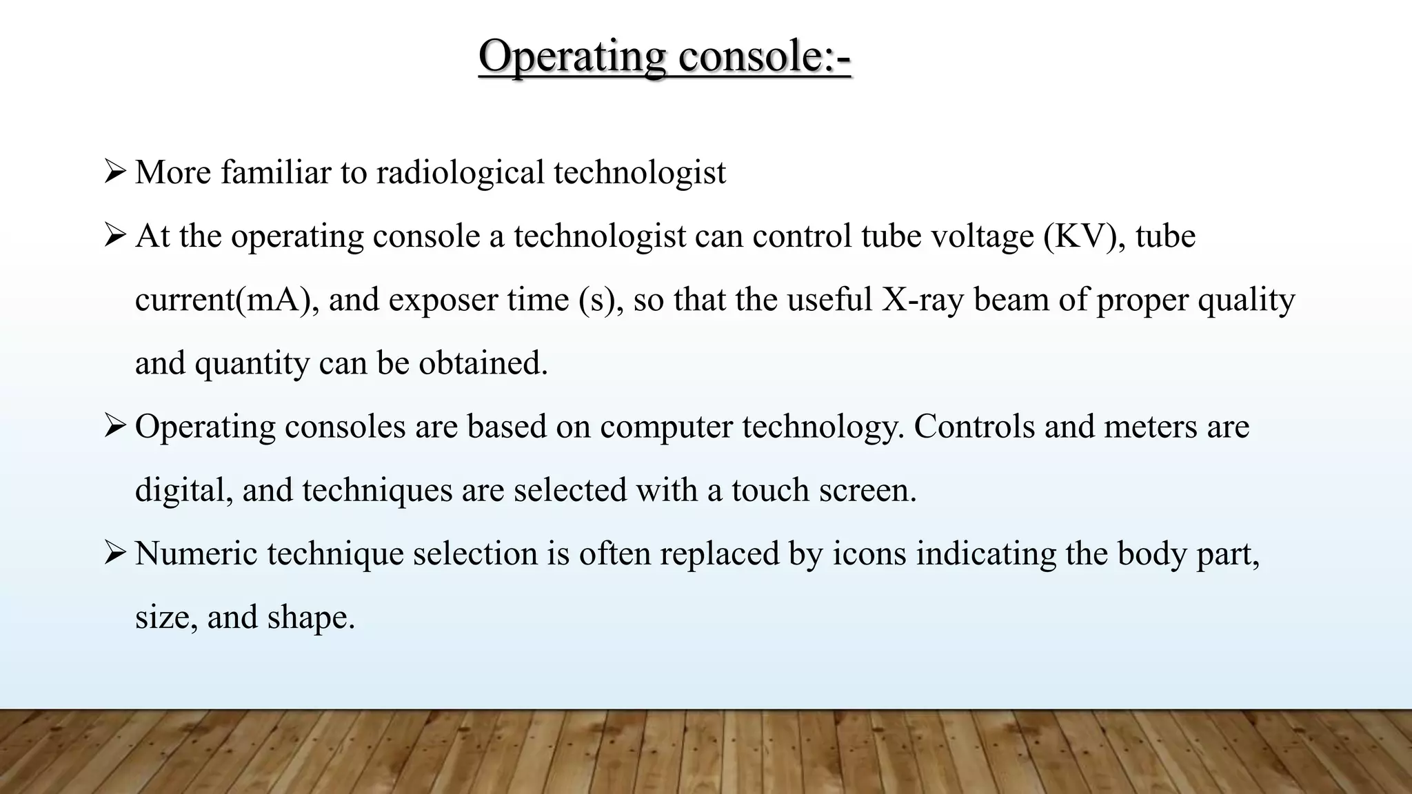 Control of kV and mA in x-ray tube.pptx