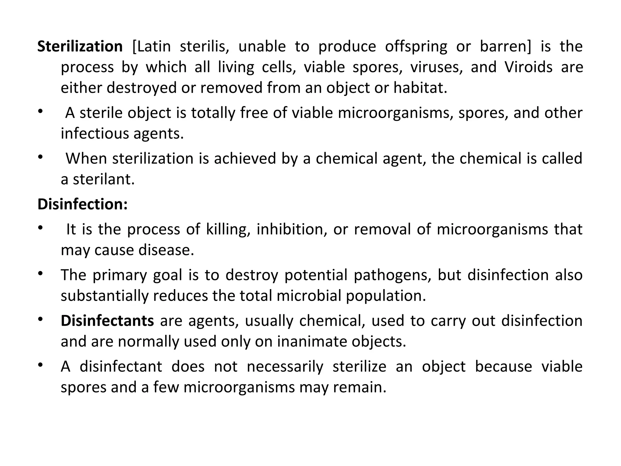 Control of microbes ppt | PPT