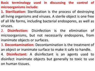 Control of microbes | PPT