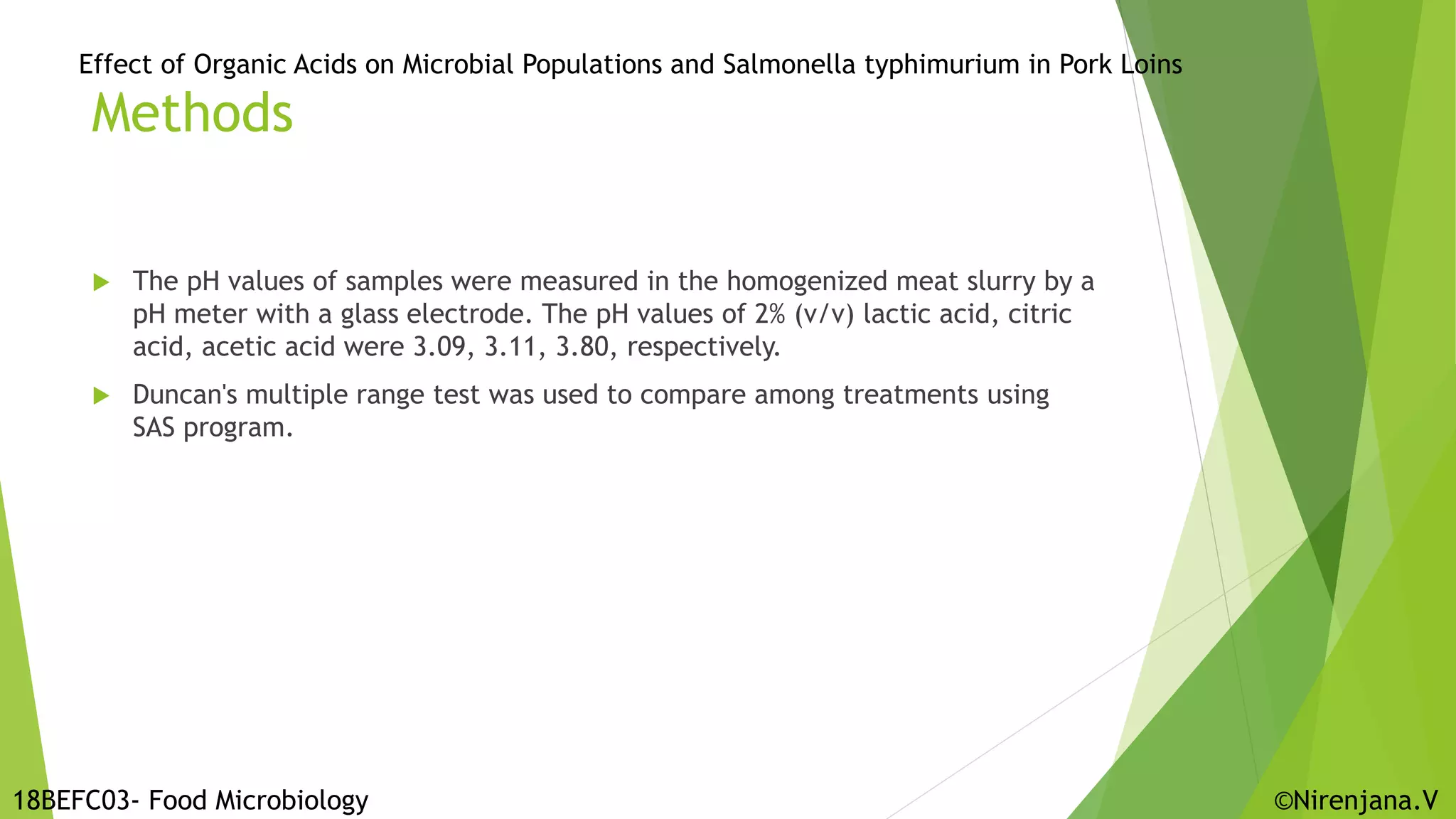 Control of microbes in foods | PPT