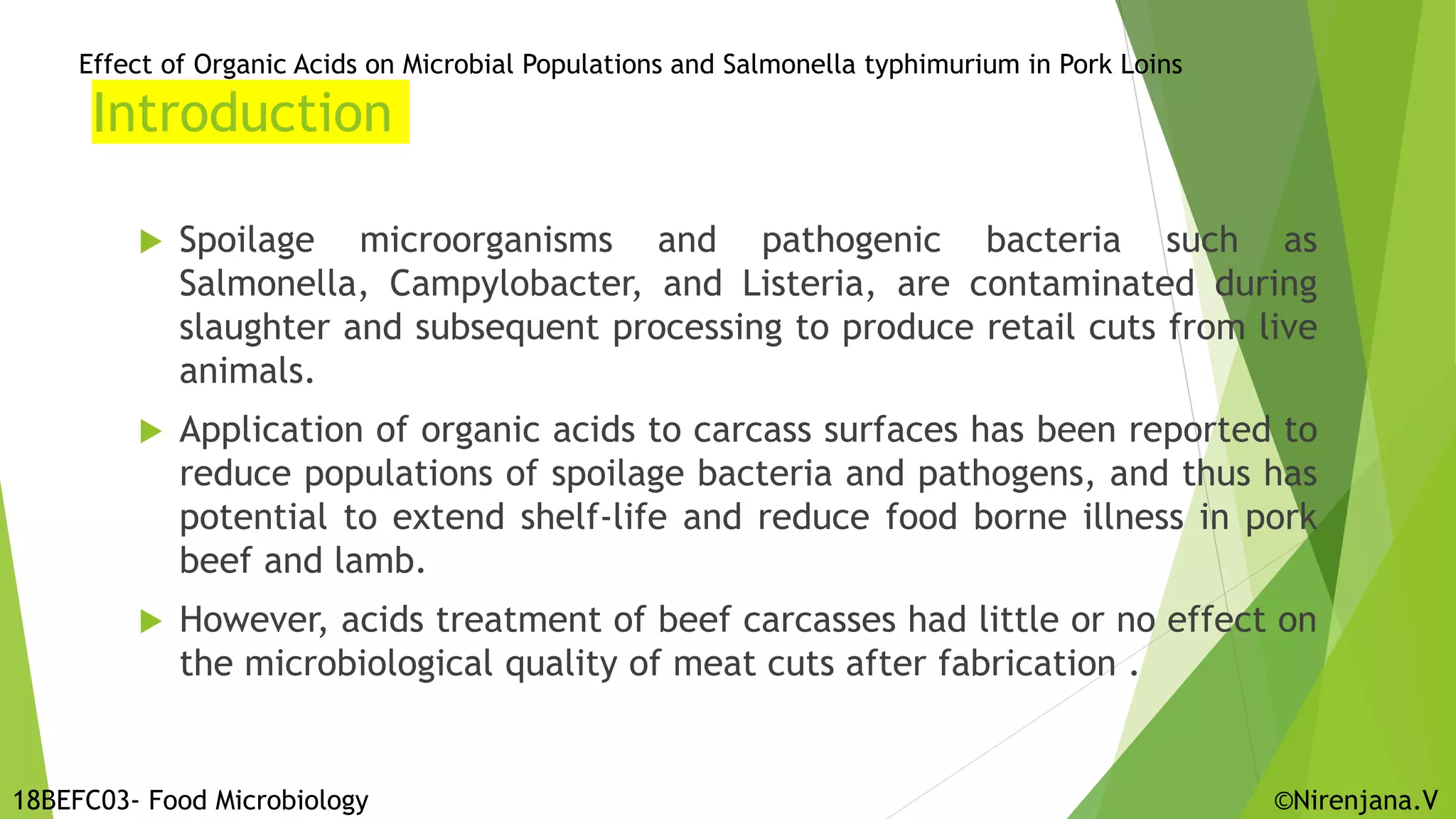 Control of microbes in foods | PPT