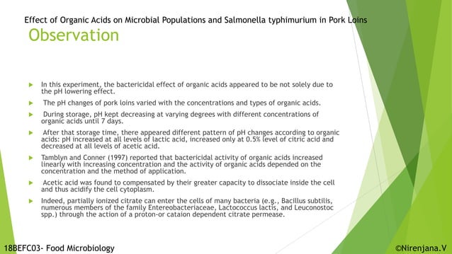 Control of microbes in foods | PPT