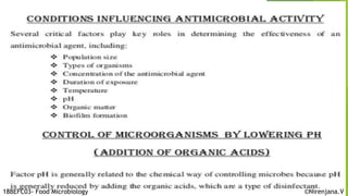 Control of microbes in foods | PPT